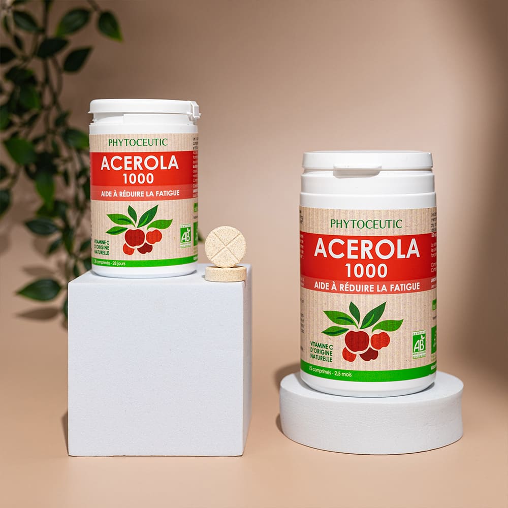 Acérola Bio - Anti-Fatigue, Vitamine C - Phytoceutic